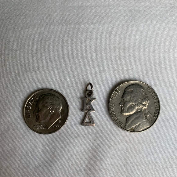 Jewelry | Kappa Delta Lavaliere Silver Charm | Poshmark
